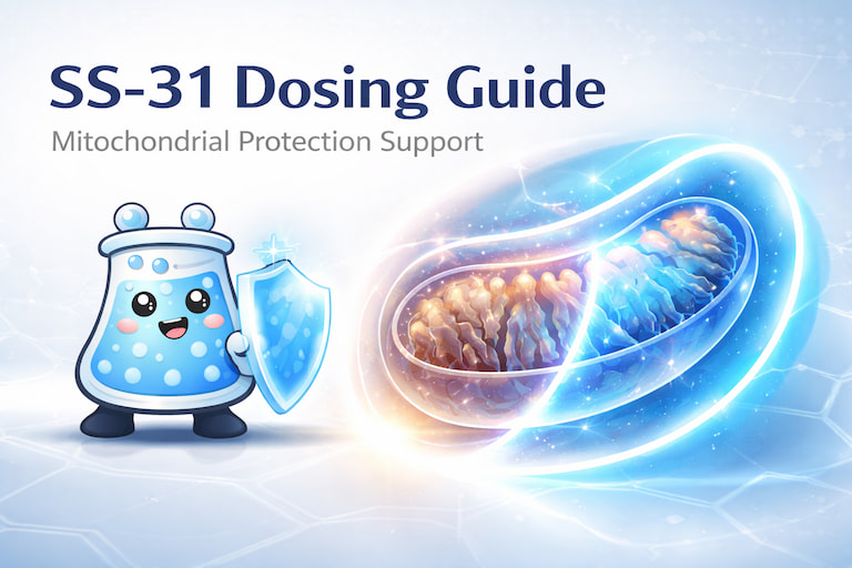 SS-31 Peptide Dosing Guide: Elamipretide Protocol & Safety (2026)