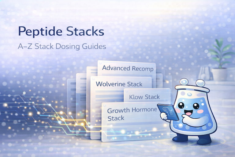 Peptide Stack Protocols: 11 Multi-Compound Dosing Guides (2026)